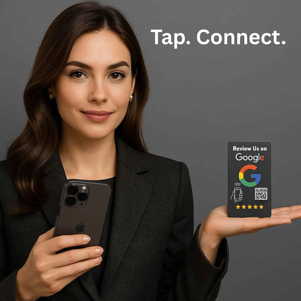 How to Make a Tap-to-Review Card That Gets More Reviews (QR + NFC ...