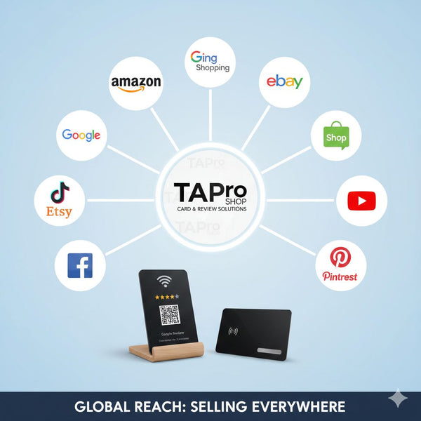 TAPro Sells Everywhere | Where to Buy TAPro NFC Review Cards, Stands ...